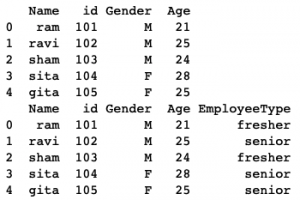 How to create new variables in the pandas data frame - Thinking Neuron